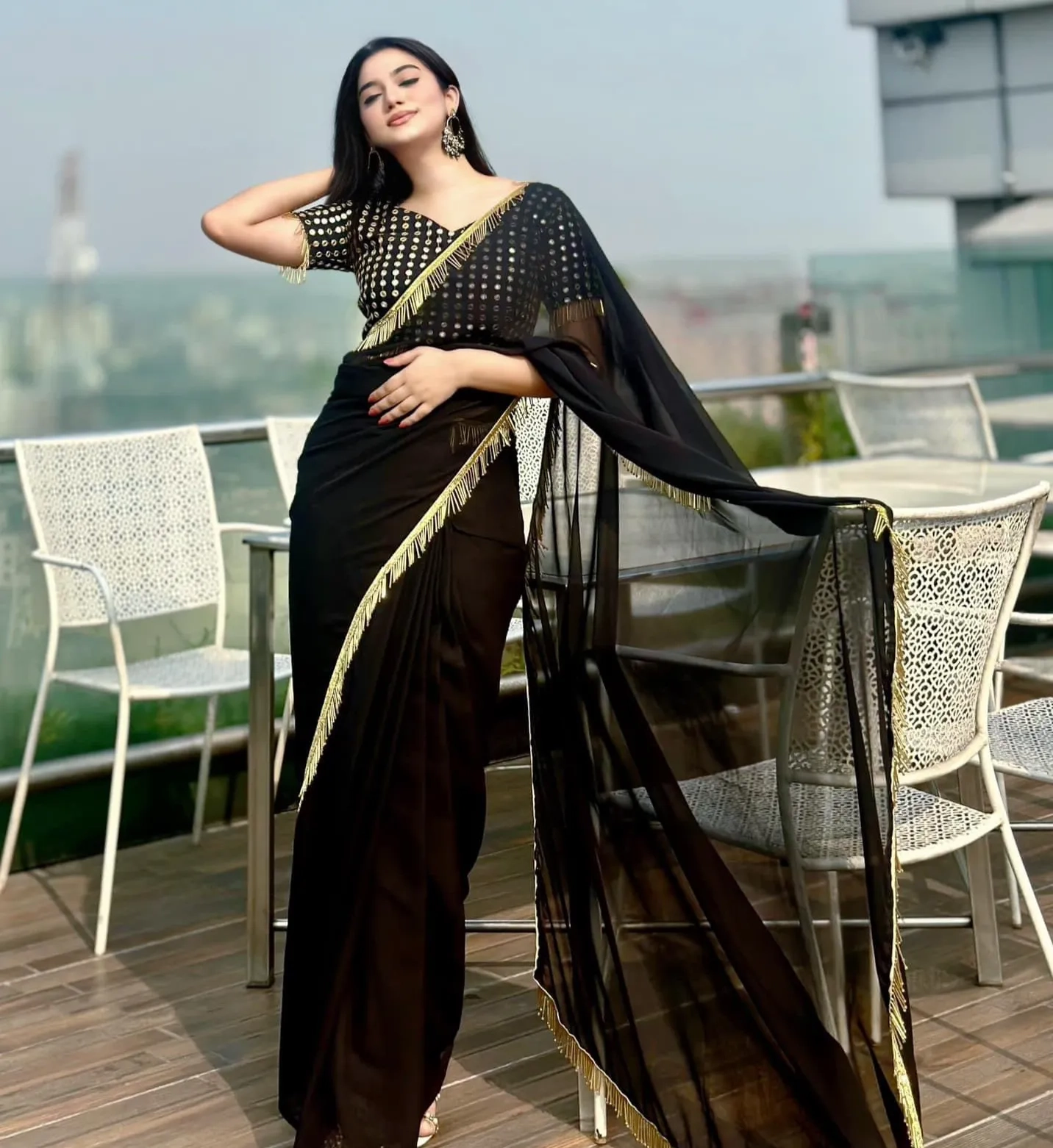 Ready Saree With Ready Blouse | Girly Shopper